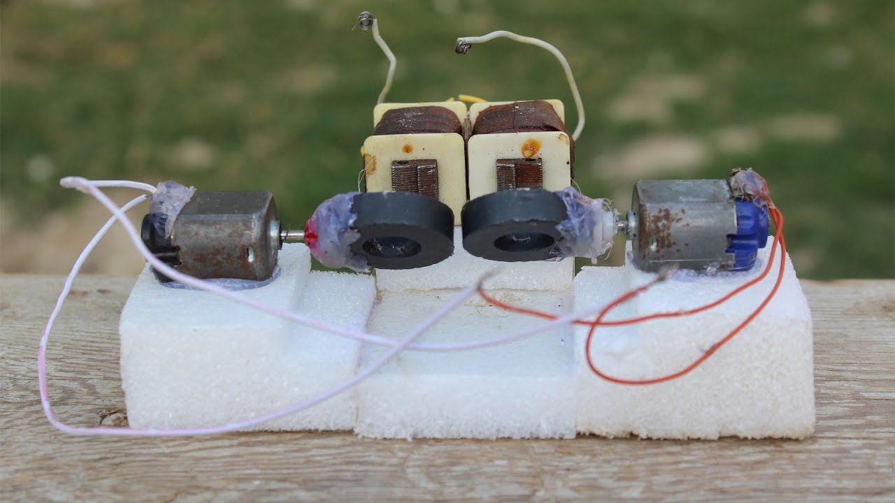 100v generator, how to make magnet motor energy