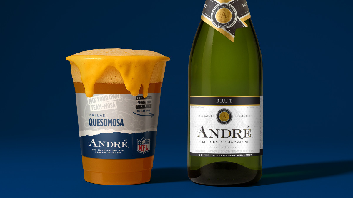 André Champagne Creates a Mimosa for All 32 NFL Teams