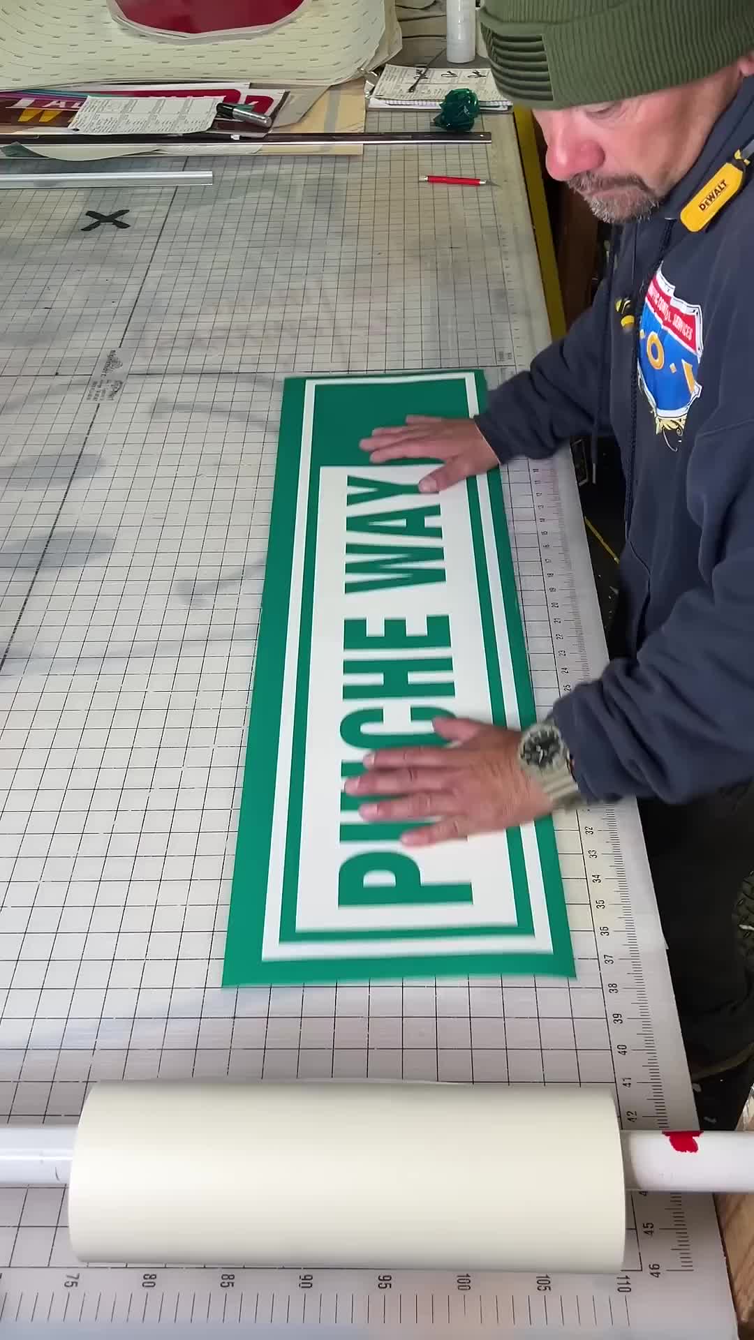 My coworker made this sign 😱