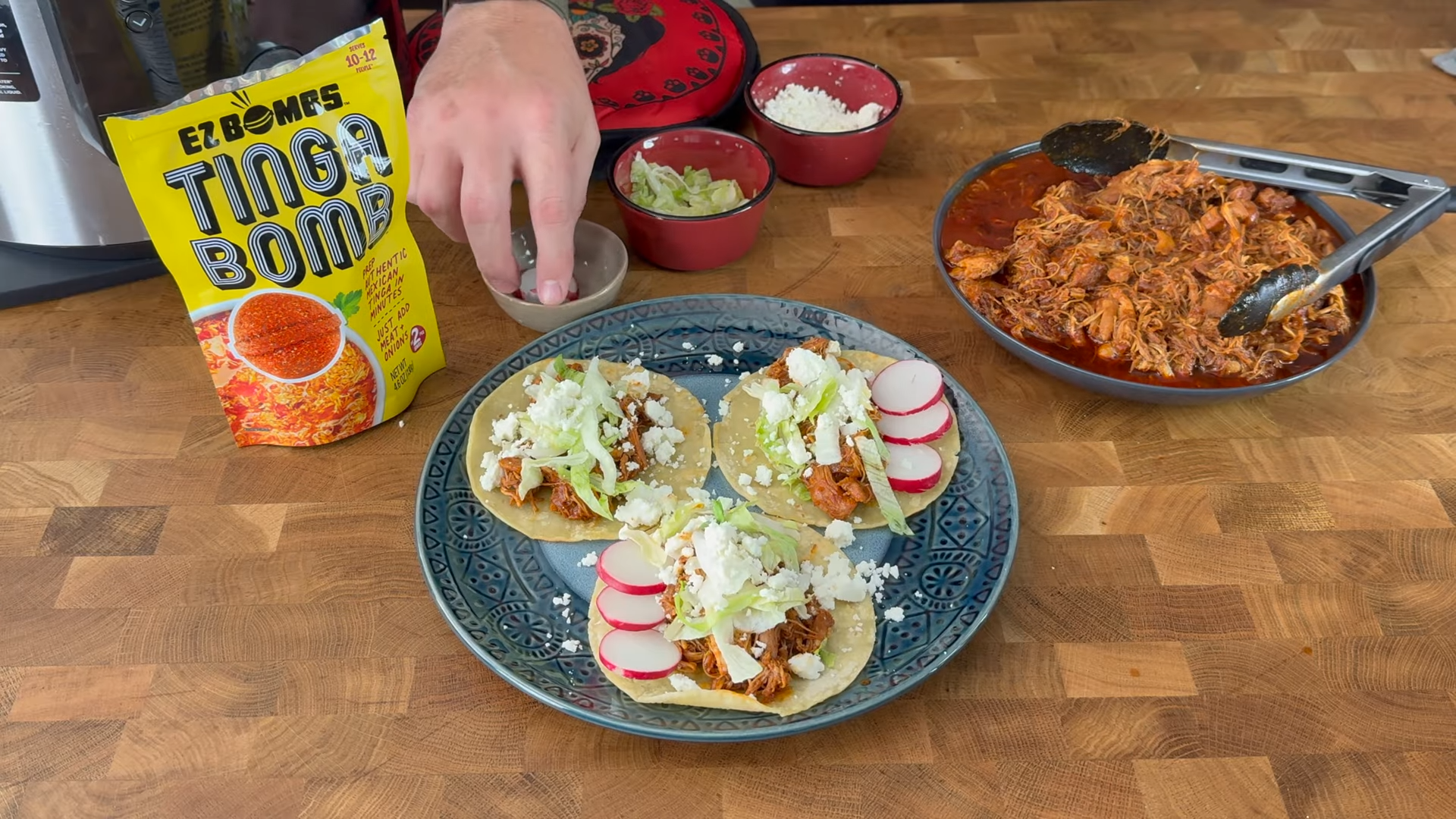 How Tinga Bombs Make Chicken Tinga Effortless In The Ninja Foodi