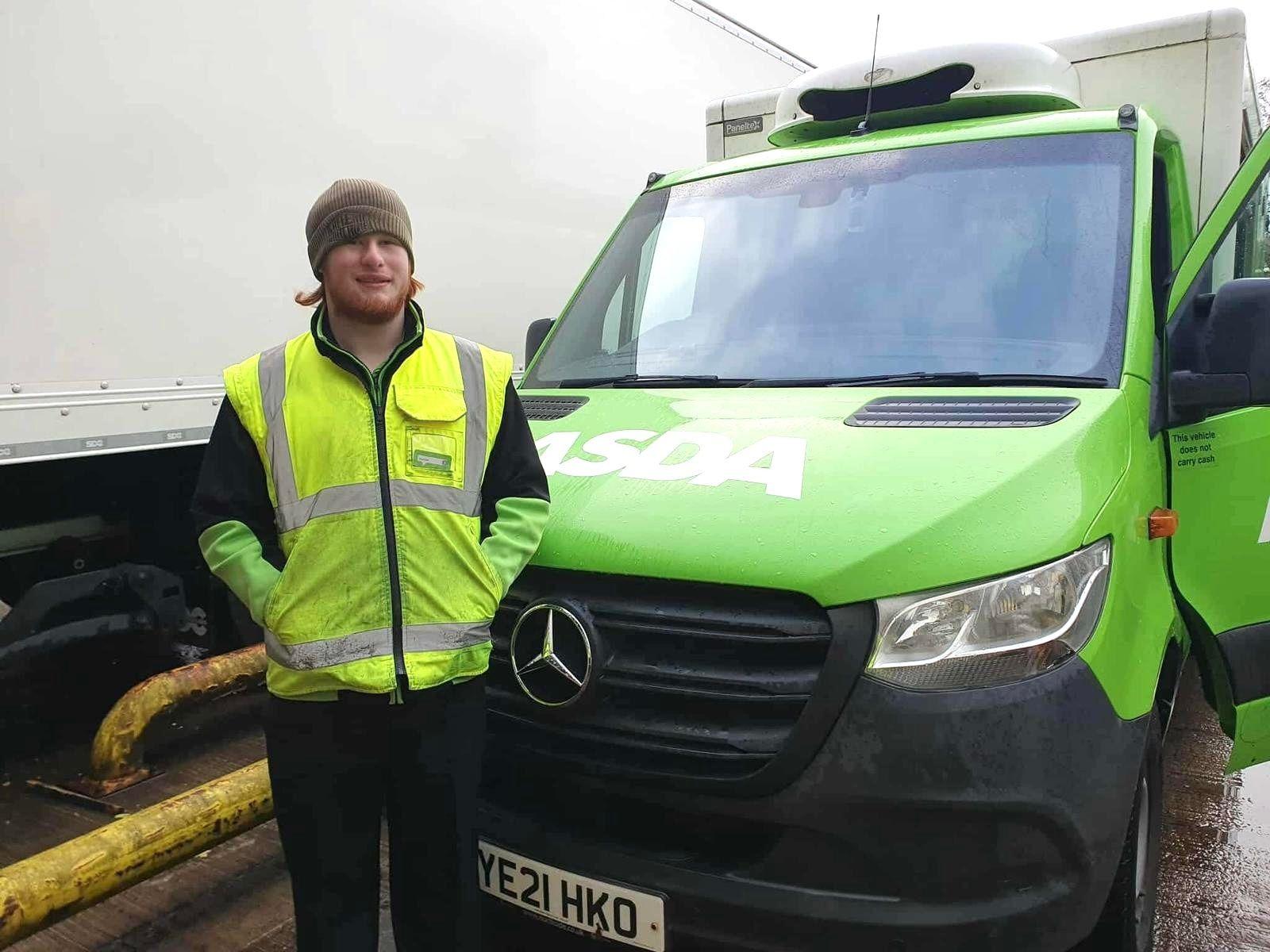 Going the extra mile: Asda Galashiels delivery driver praised for ...