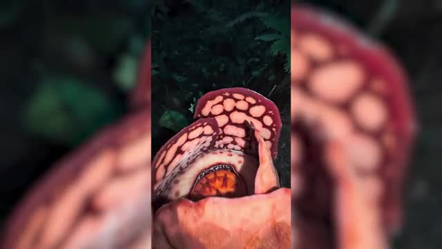 Moment scientist finds rare flower in rainforest after 13-year search