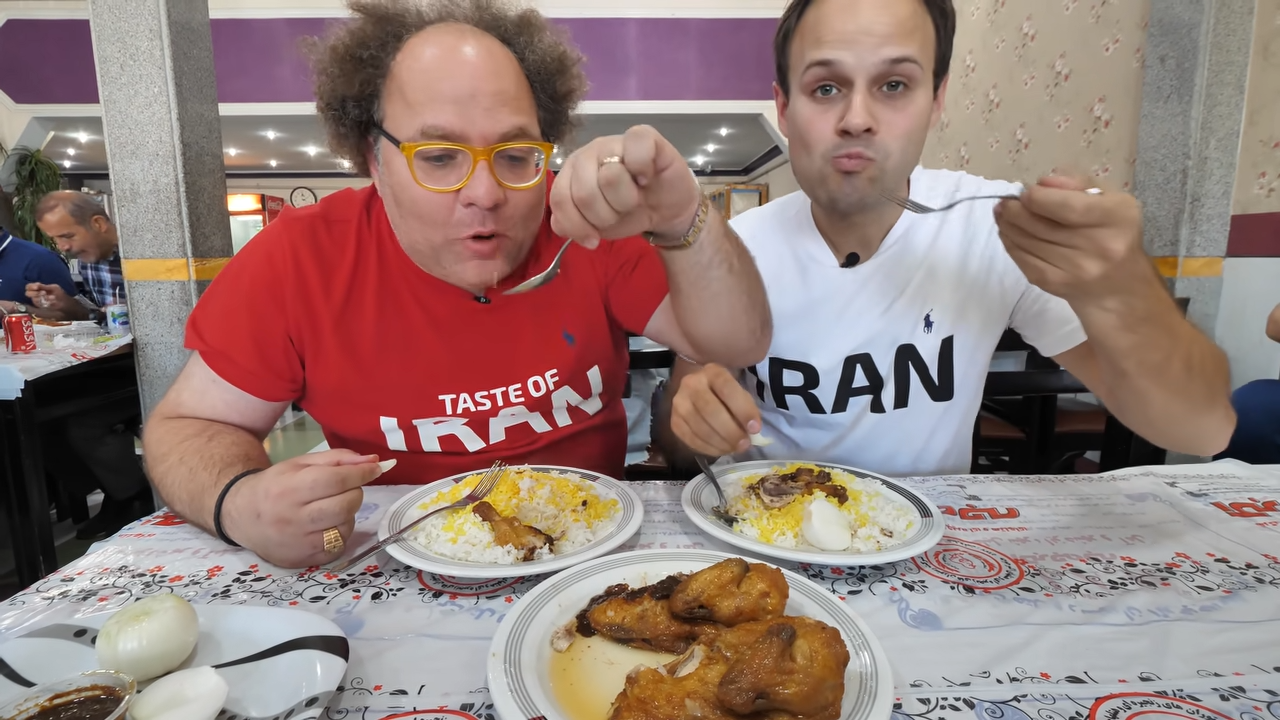 The intense BBQ heart kababs turning heads across Iran