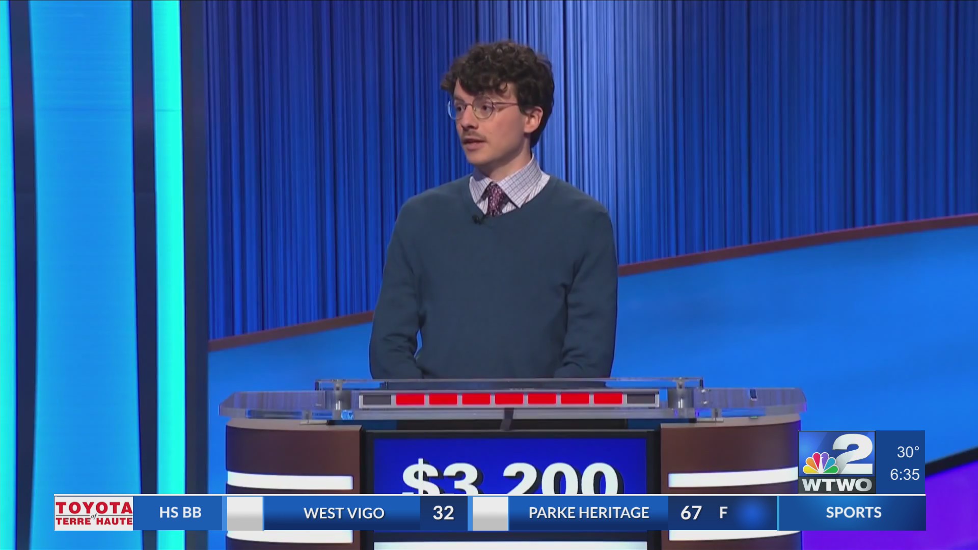 Harrison Whitaker's Jeopardy! journey