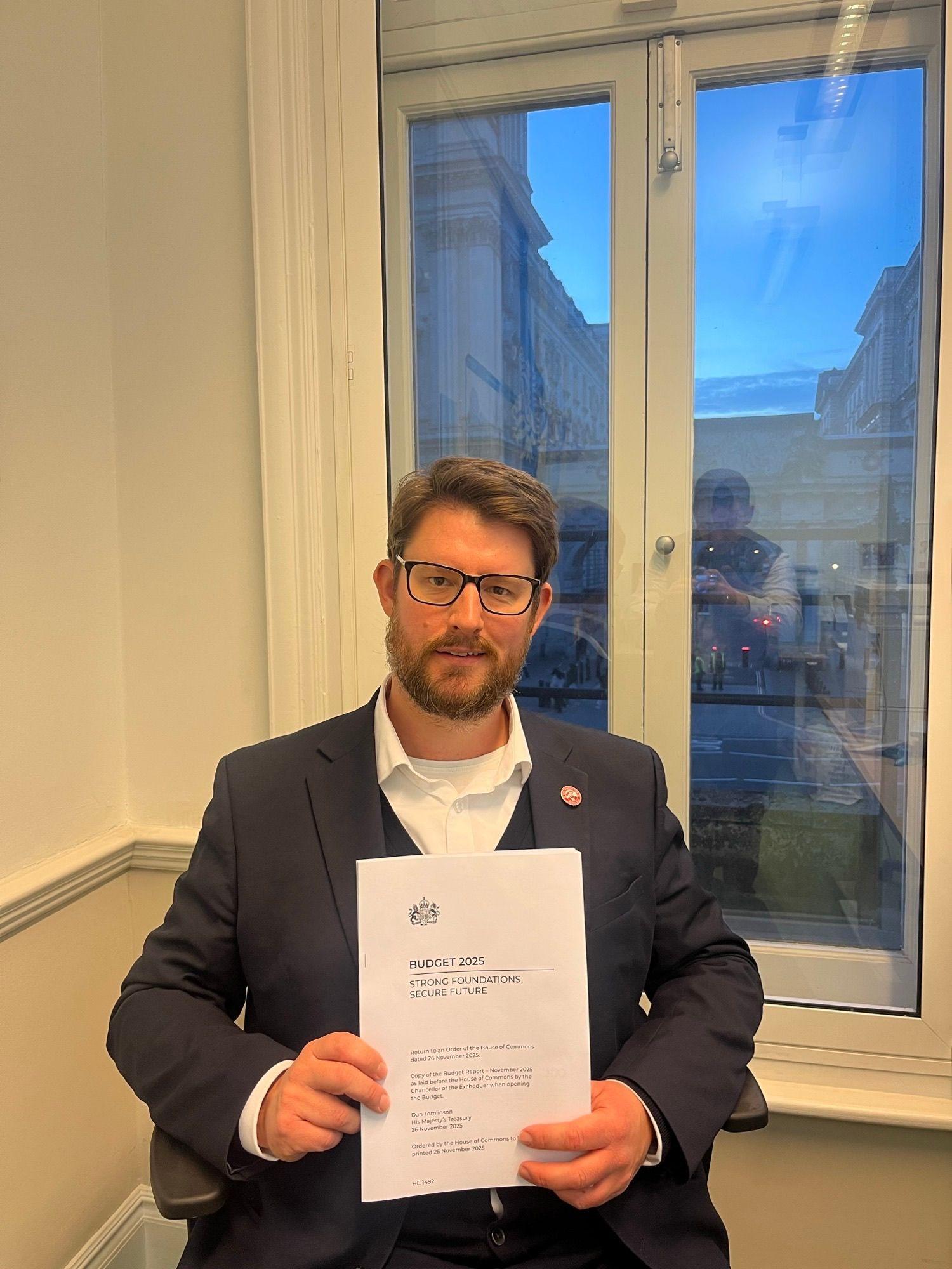 Political Opinion: David Taylor MP sets out what the Budget means for ...