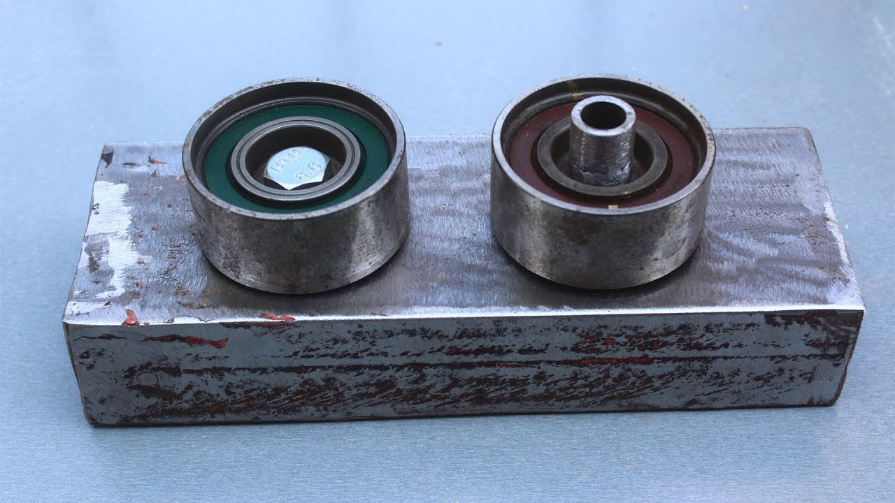 Awesome tricks bend a round bar // round bar half circle