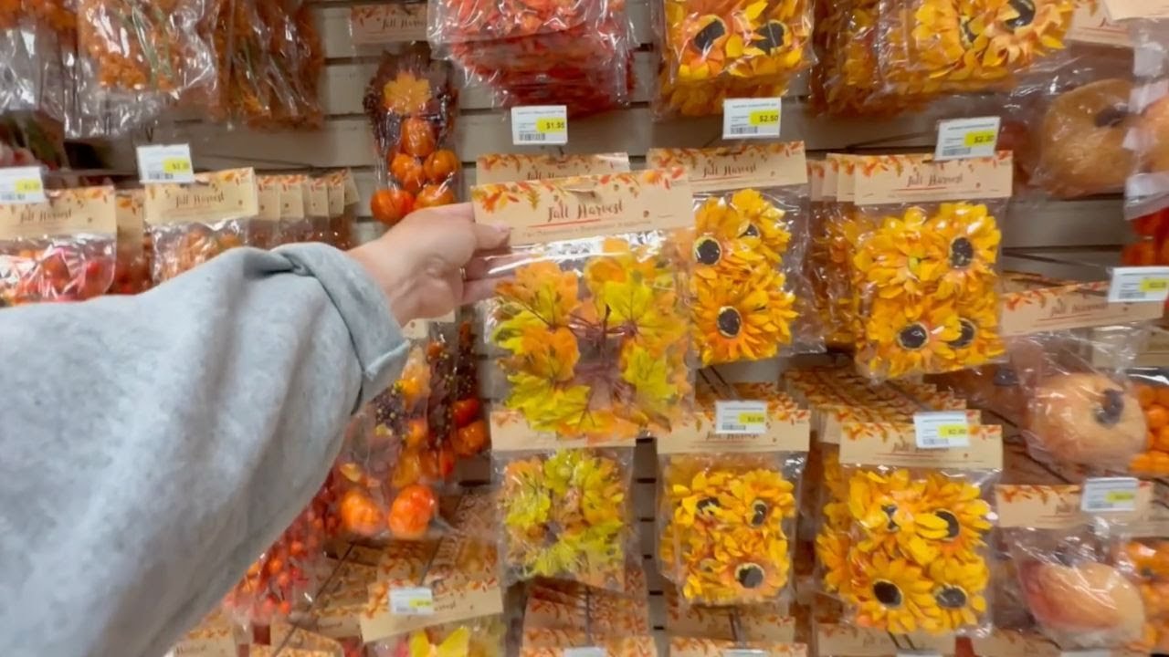 Run to the dollar store for these brilliant budget fall decor ideas!