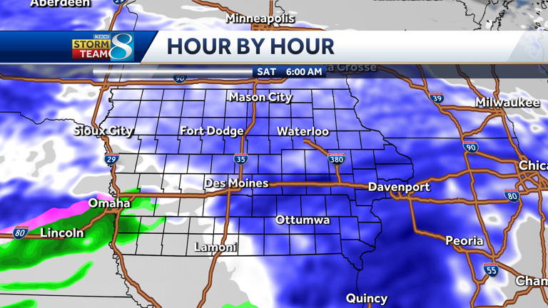 Iowa weather: Winter storm warning issued for most of Iowa