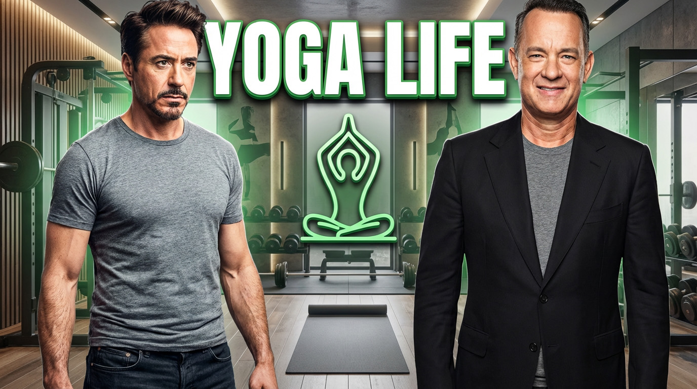Robert Downey Jr., Tom Hanks and Other Celebs Who Choose YOGA for ...