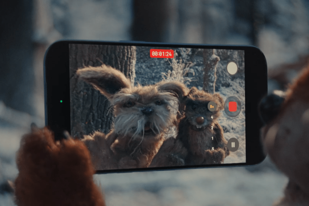 In Apple's 2025 Holiday Ad, Adorable Forest Creatures Shoot a Music ...