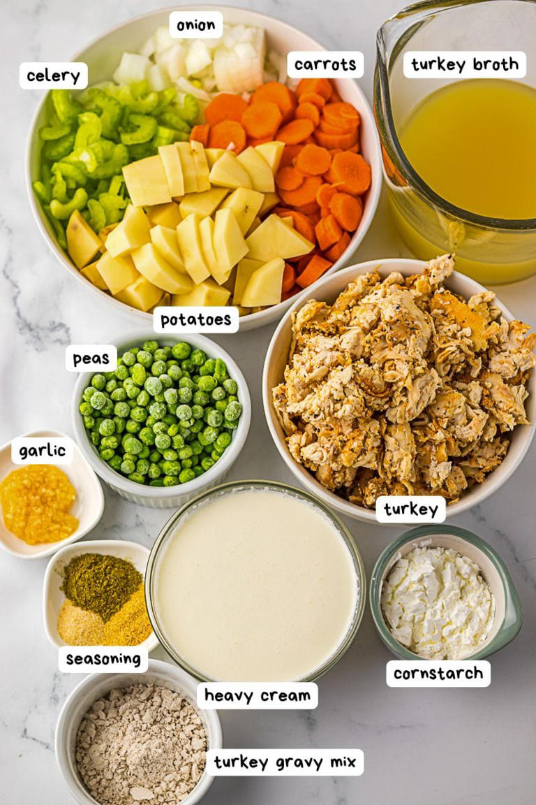 Creamy Slow Cooker Turkey Stew for Chilly Nights