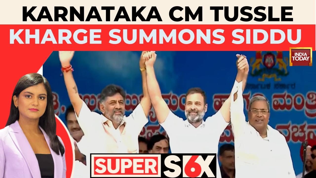 Karnataka Power Tussle: Kharge Summons Siddaramaiah and D.K. Shivakumar ...