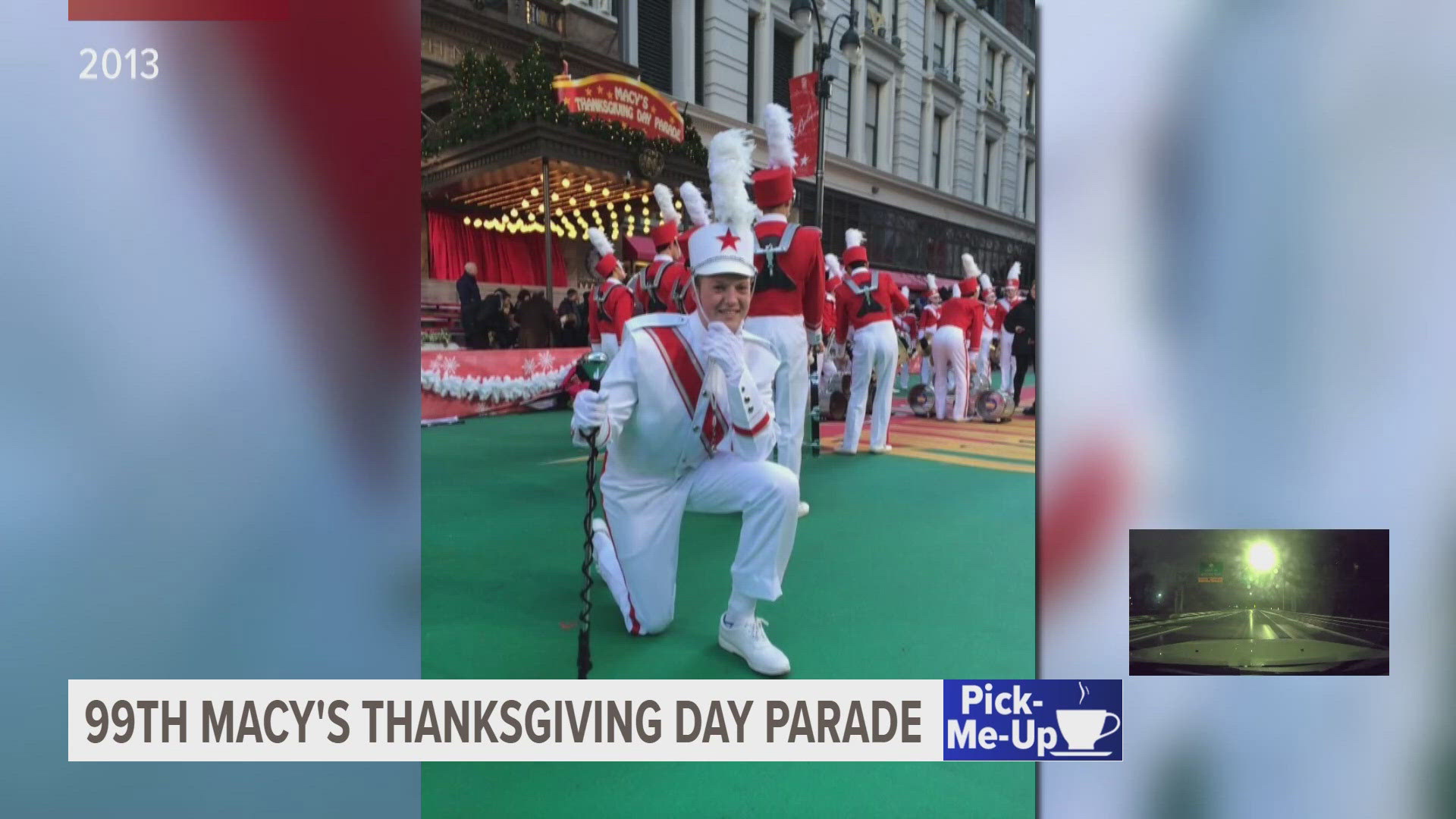 Thanksgiving Throwback: Tanner Holbrook marches in Macy's Thanksgiving ...