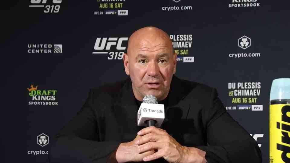 Dana White On Khamzat Chimeav’s Win 'DOMINATION'