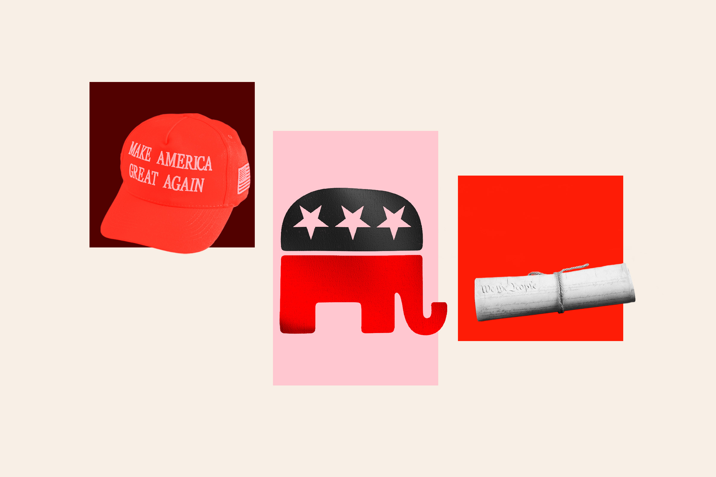 The three distinct groups within the Republican Party revealed