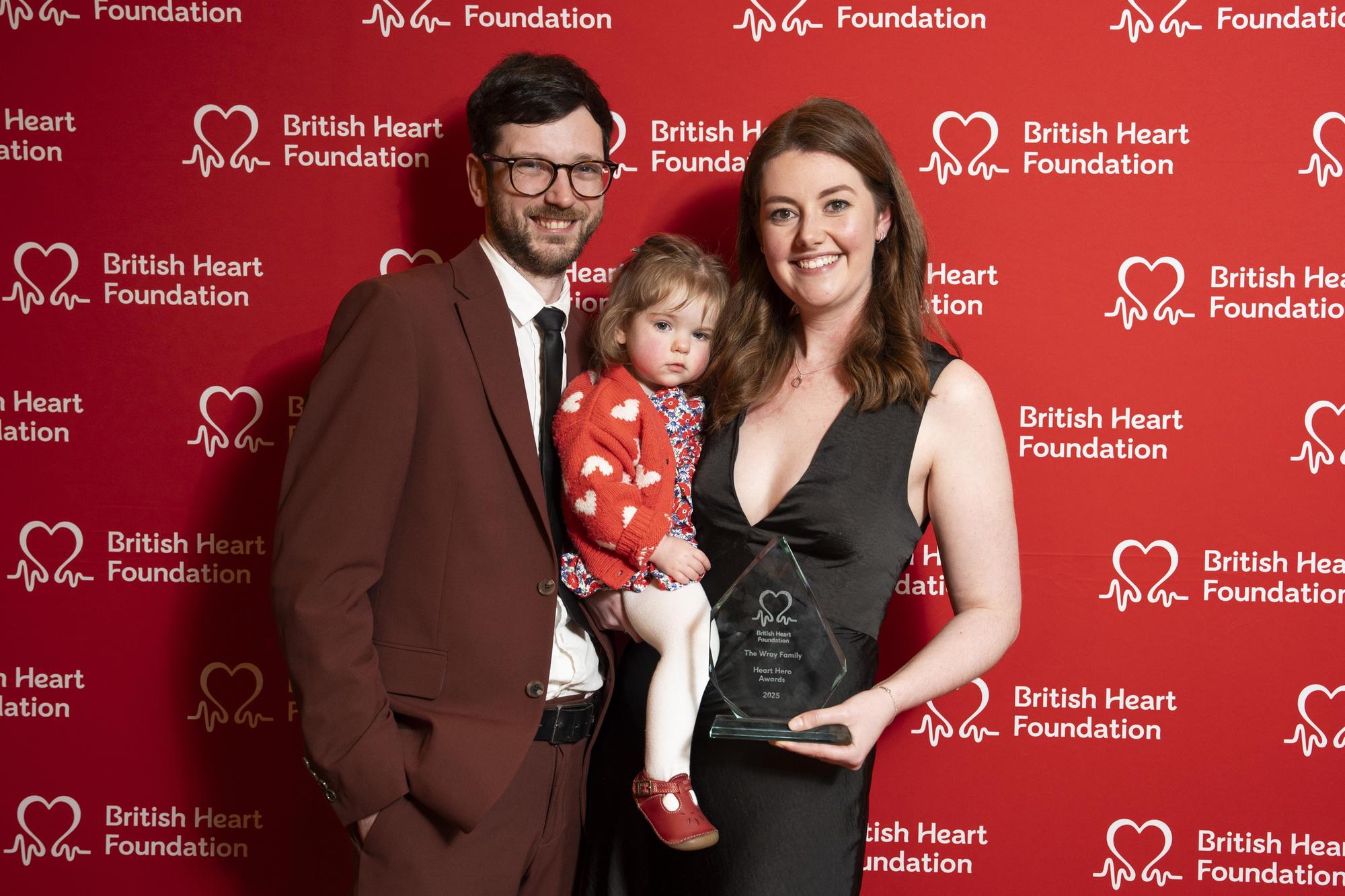 Lancaster toddler with life-threatening heart condition honoured at ...
