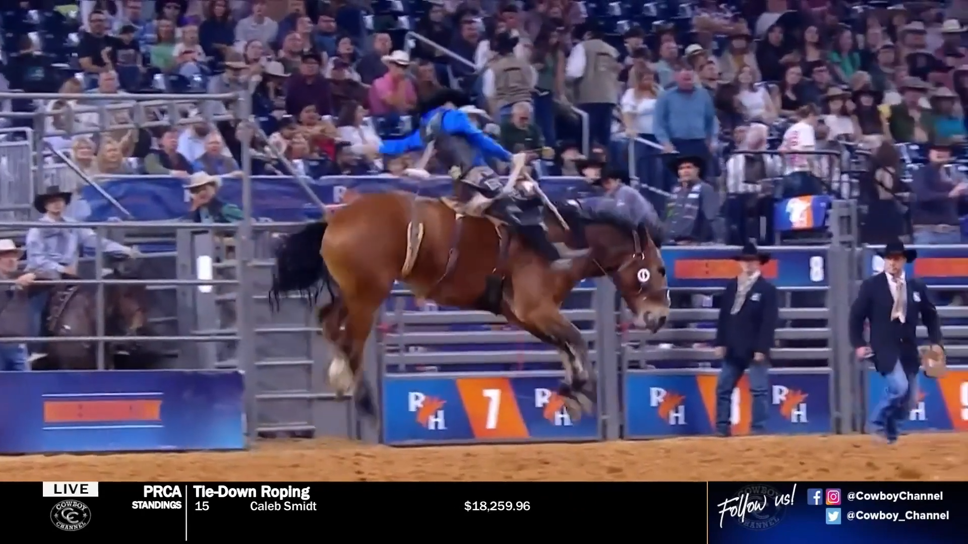 He faced that horse like a true cowboy should