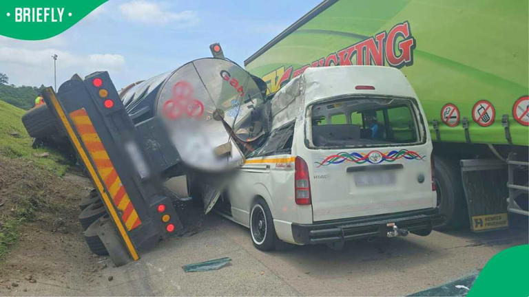 KwaZulu-Natal N3 crash leaves 12 injured, truck trailer overturns onto ...