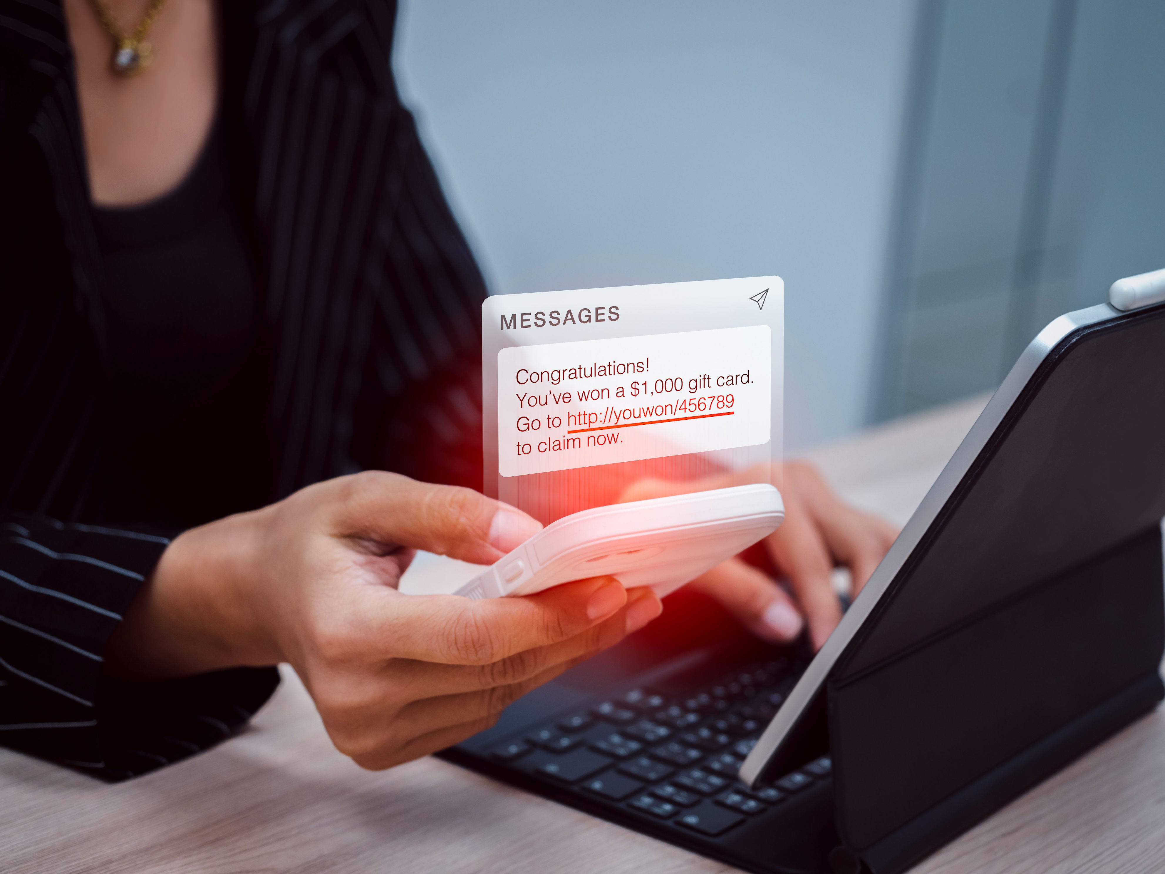 Scammers blast Black Friday shoppers with AI-made text messages, emails