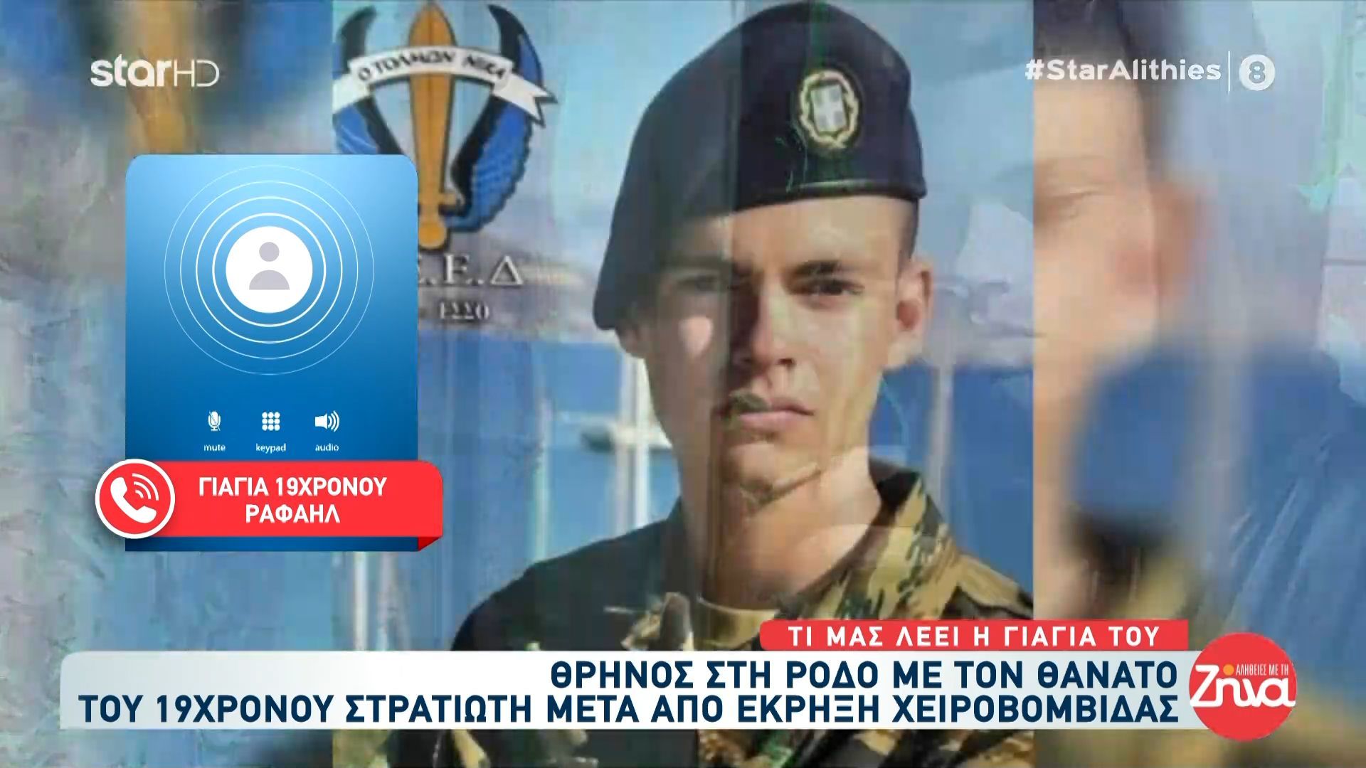 Συγκλονίζει η γιαγιά του 19χρονου Ραφαήλ: «Παλικάρι μου - Παιδάκι μου ...