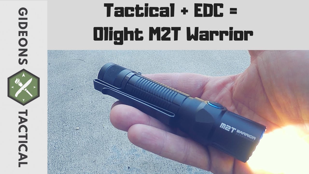 Olight Warrior M2T tactical and EDC combined review