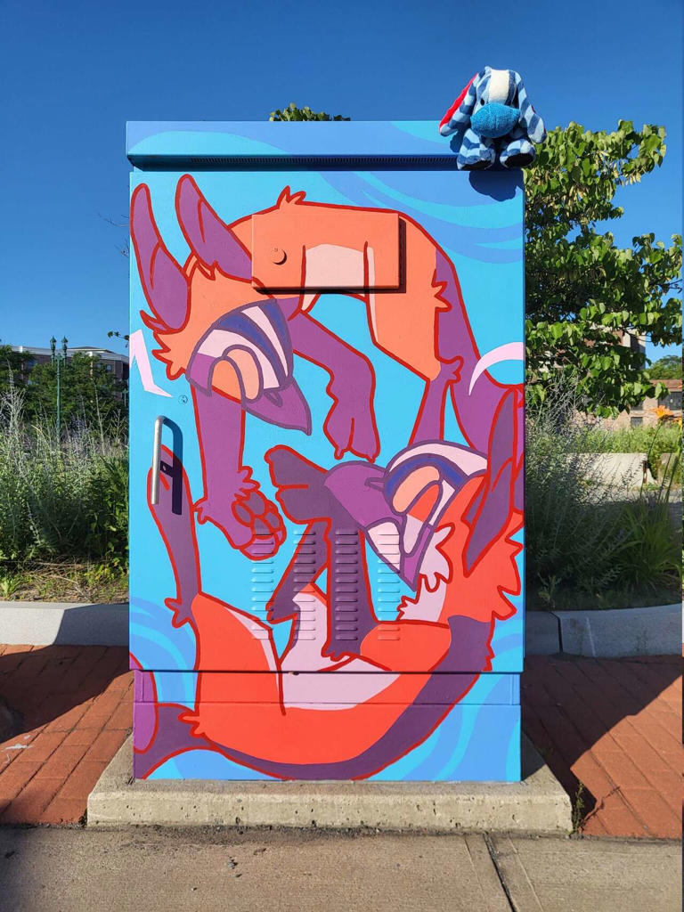 At schools, libraries, businesses and more, murals are on display in ...