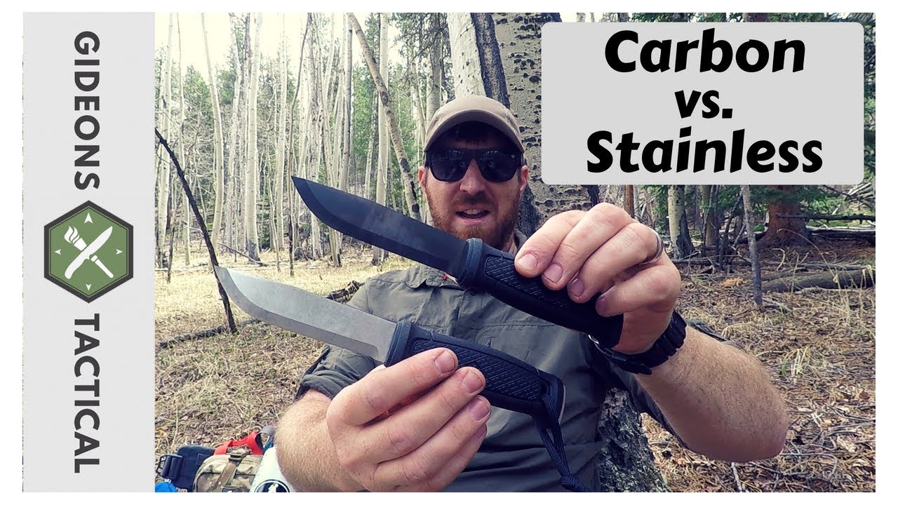 Mora Garberg carbon vs stainless steel comparison