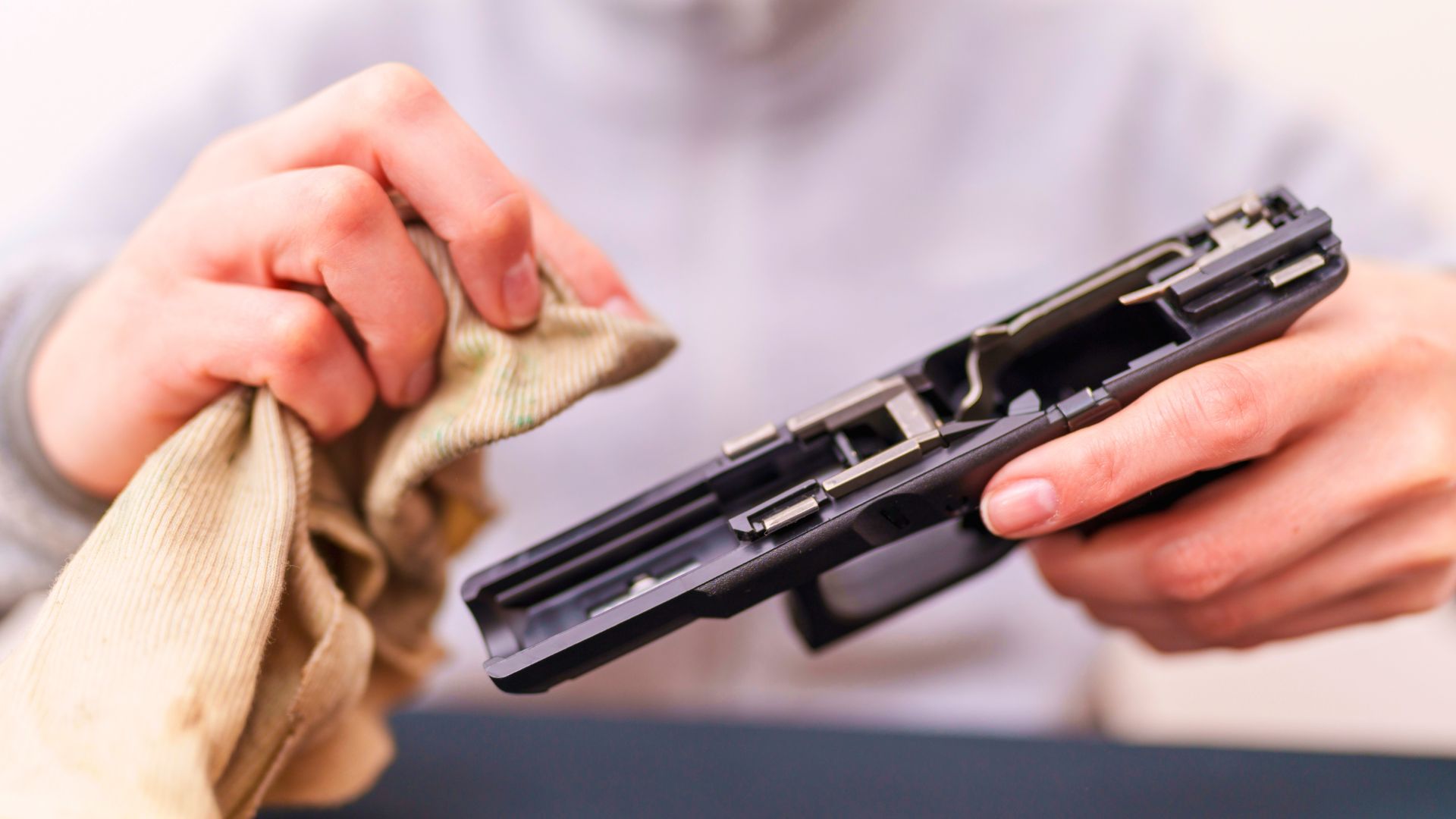 Handguns that make cleaning a full-time job
