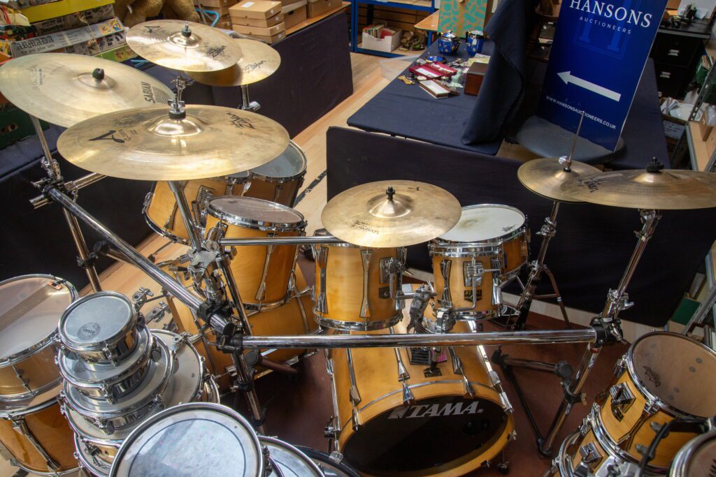 Late Judas Priest star’s drum kit set to fetch £3k at auction