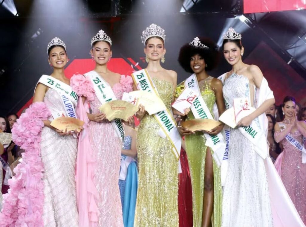 Colombia’s Catalina Duque wins Miss International 2025; Myrna Esguerra ...