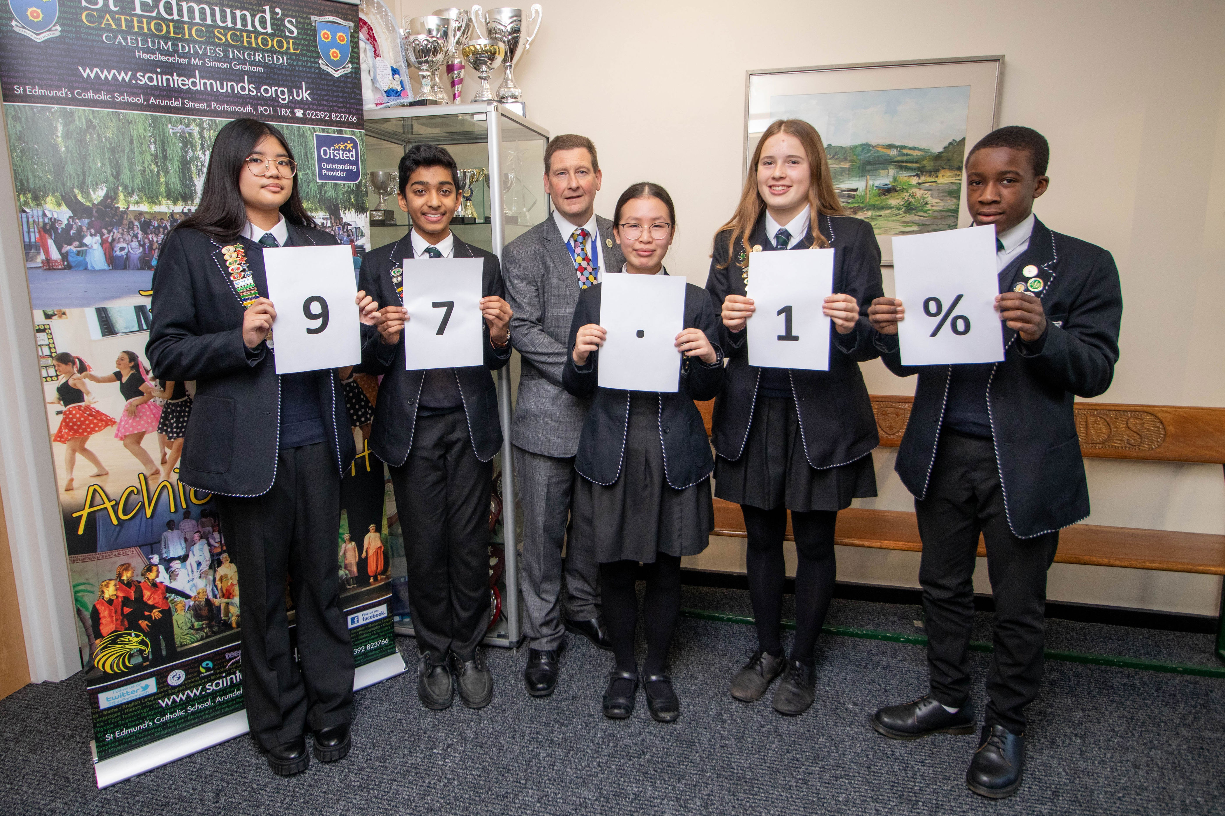 St Edmund's Catholic School 'delighted' to be named attendance and ...