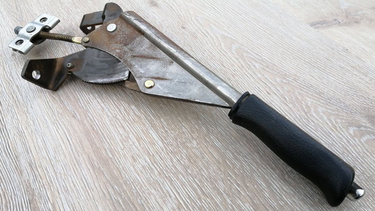 Don't throw away old car handbrake! Unique quick vise