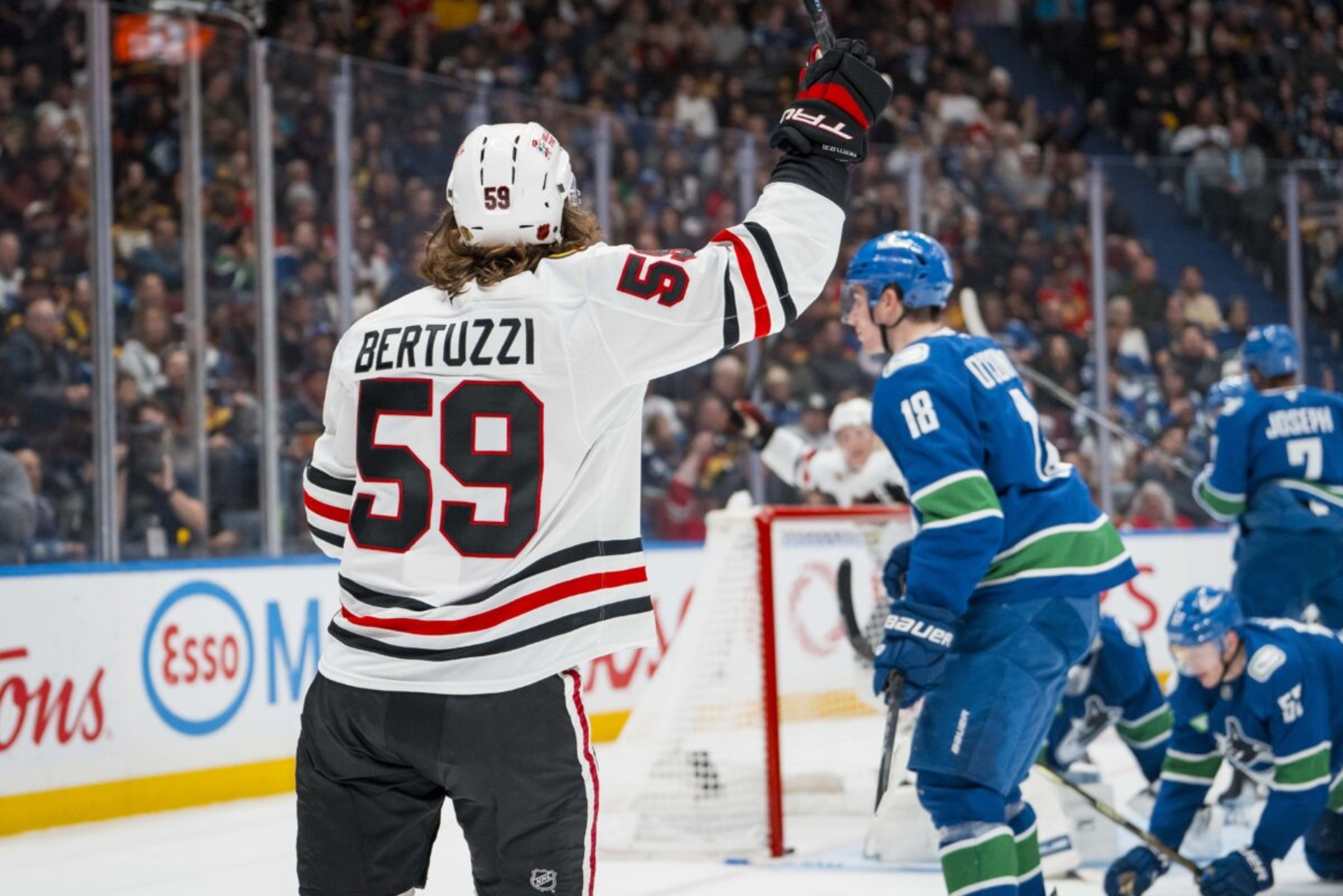Tyler Bertuzzi’s unique skillset driving Blackhawks’ success