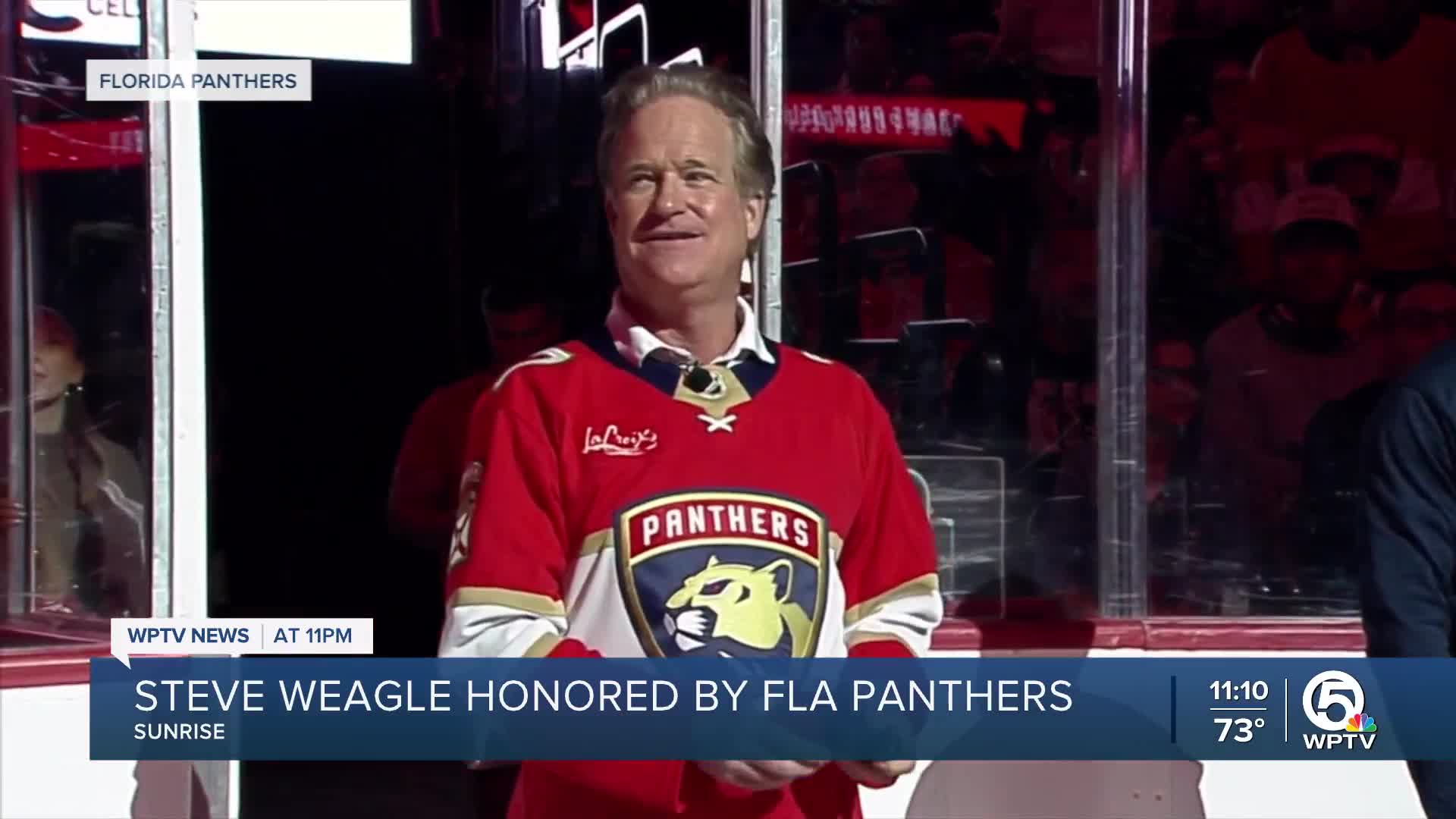 WPTV First Alert Weather chief meteorologist Steve Weagle honored by ...