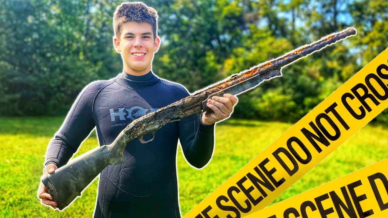 Found guns & stolen gear scuba diving high homicide area!