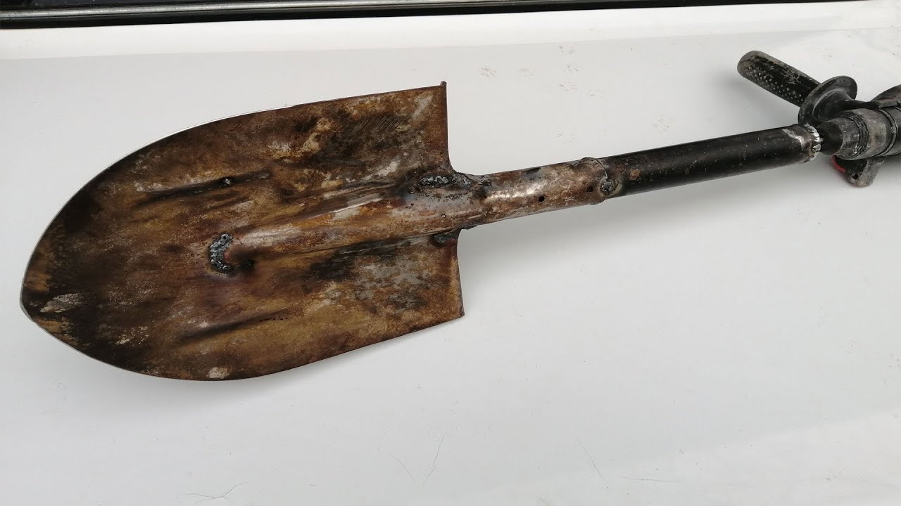 Wow! Amazing idea, don't think of throwing the old shovel