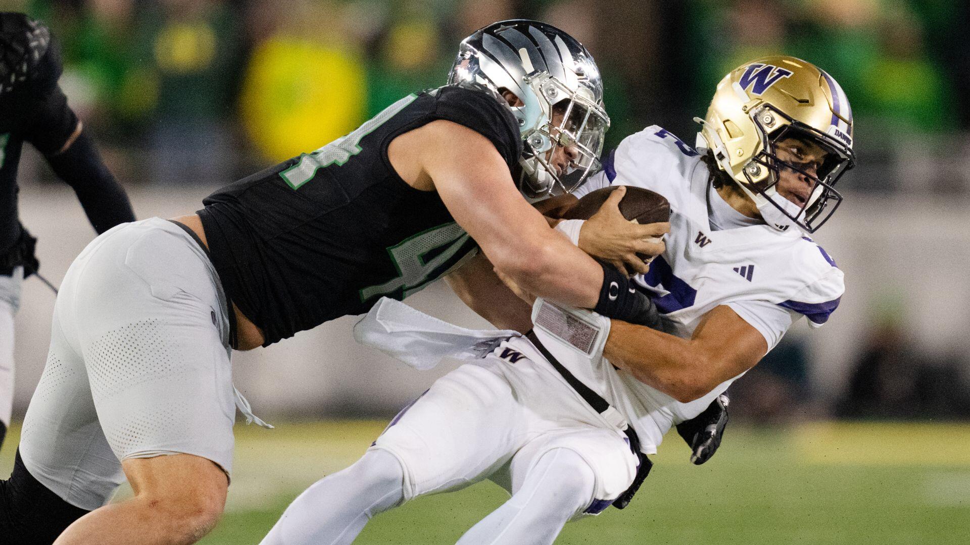 Oregon vs. Washington prediction, pick, odds, spread: Huskies look to ...