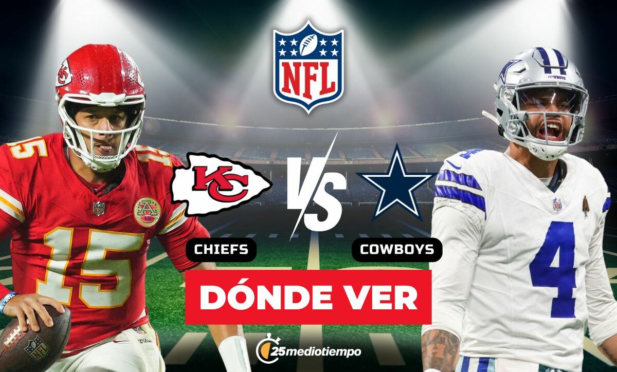 Cowboys vs. Chiefs EN VIVO: ¿A qué hora y dónde ver HOY partido Semana ...