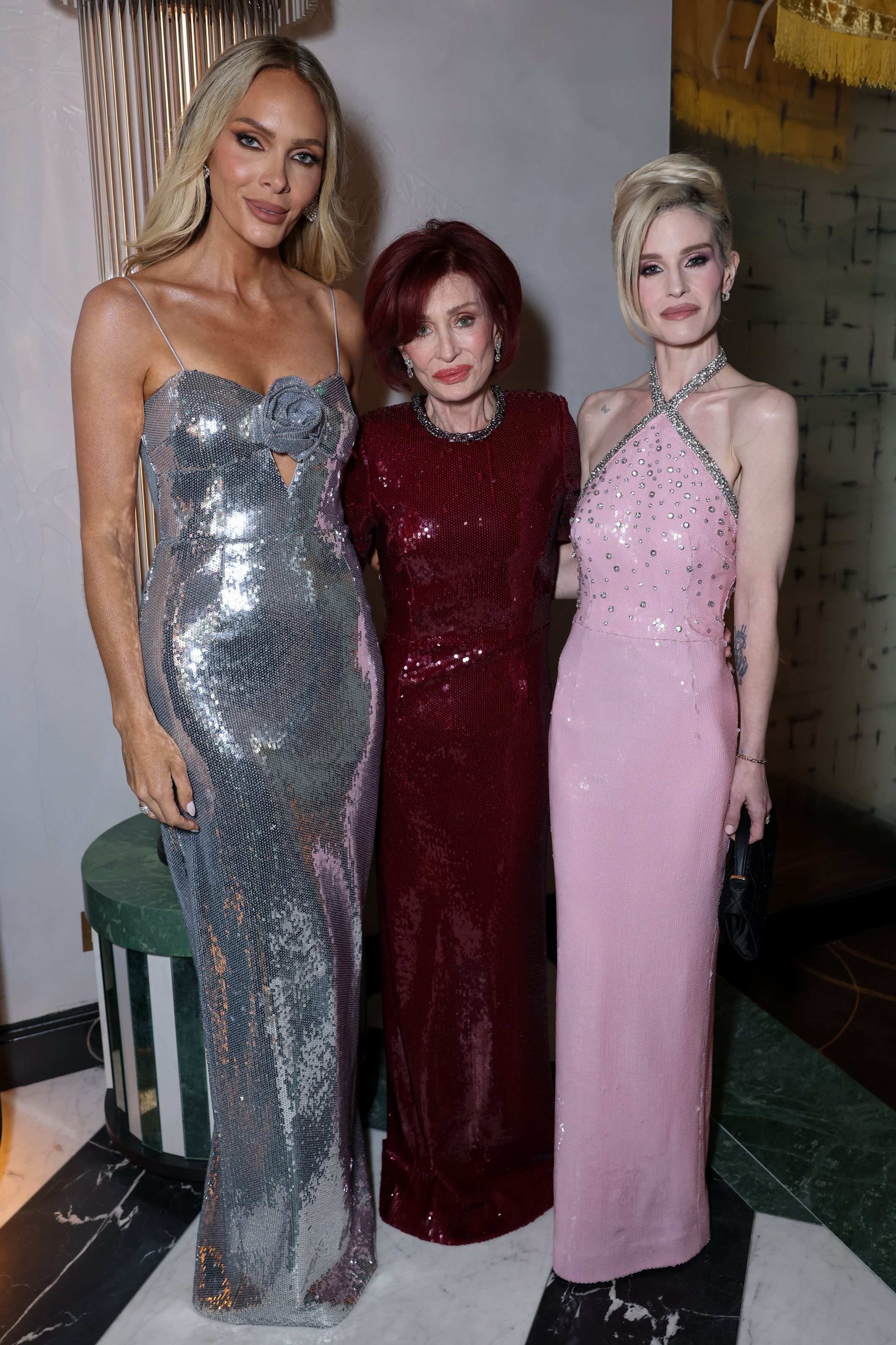 Sharon and Kelly Osbourne make first red carpet appearance since Ozzy’s ...