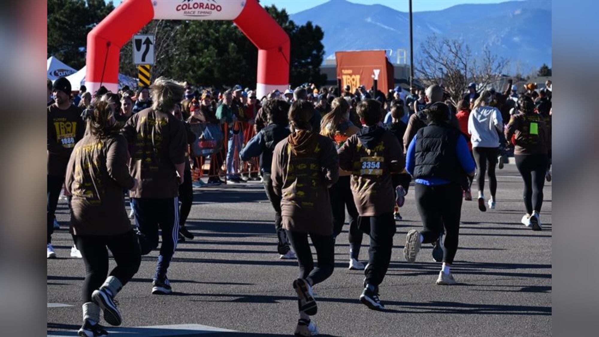 Large crowds gather for annual Turkey Trot 5K in Colorado Springs