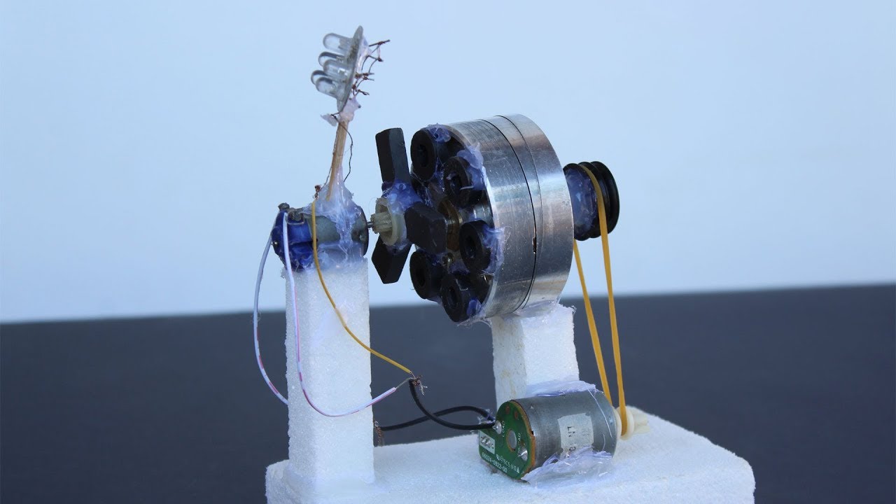 Free energy generator light bulbs DIY machine