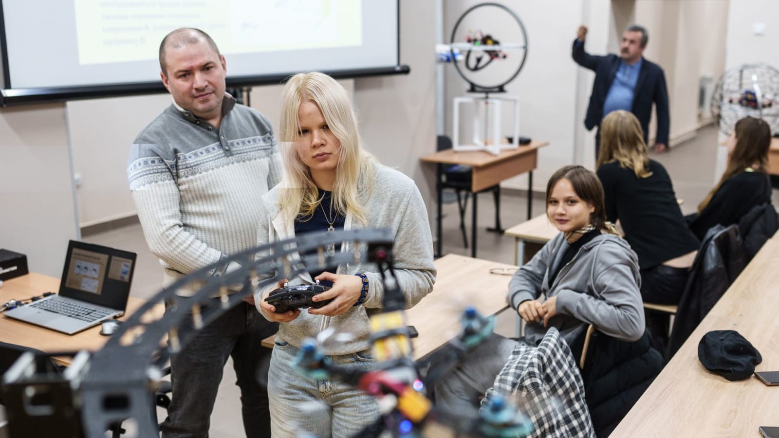 In bomb-shelter classrooms, Ukrainian university students turn to ...