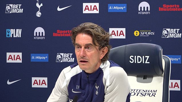 Thomas Frank hints that Archie Gray and Lucas Bergvall could start ...