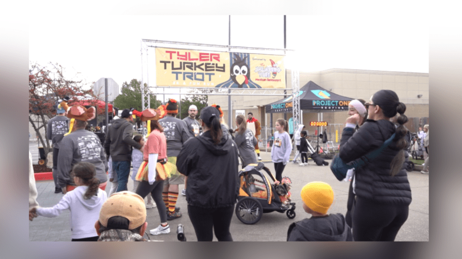 Tyler hosted 23rd annual Turkey Trot on Thanksgiving Day