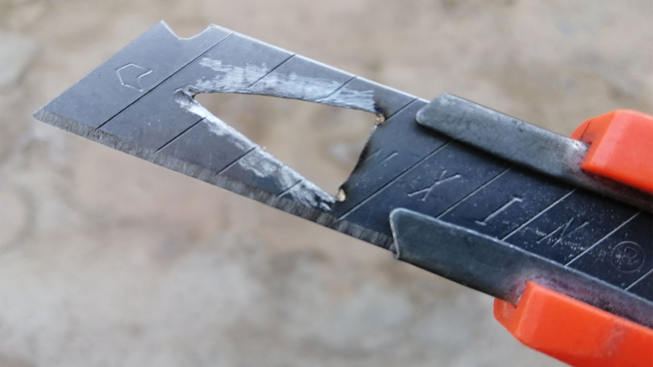 Few people know this function of the utility knife