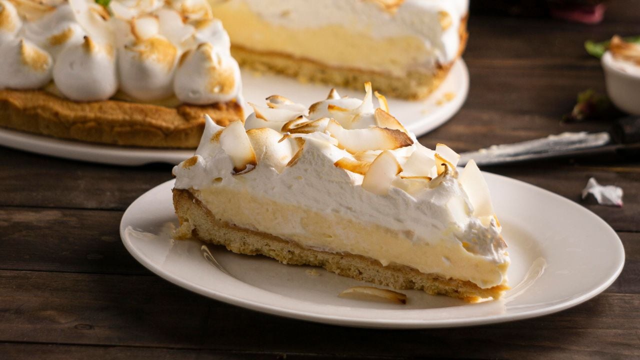 Lemon pie saludable: sin harina, sin azúcar y listo en minutos