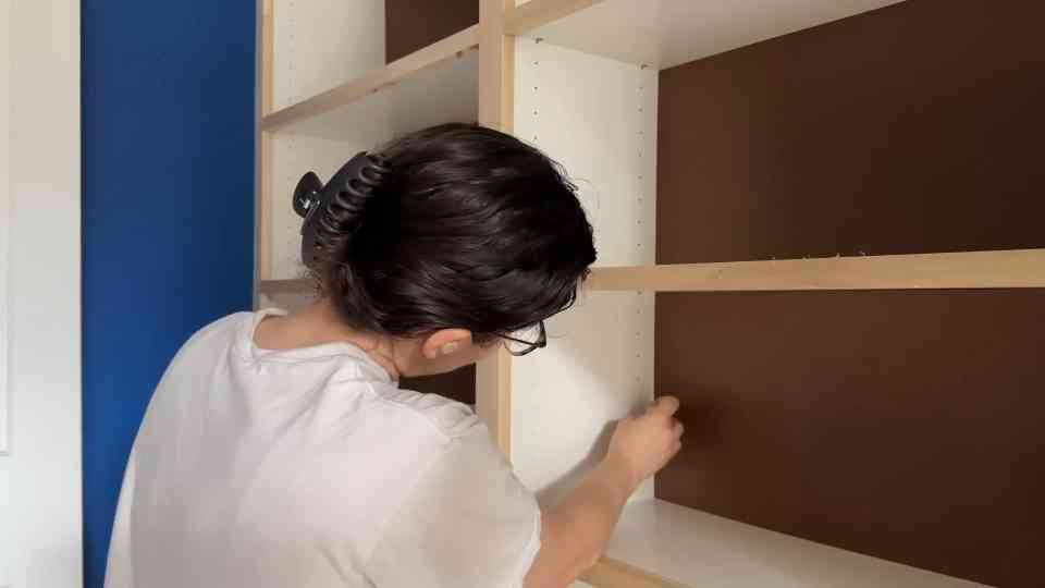 Budget Ikea built ins that look high end
