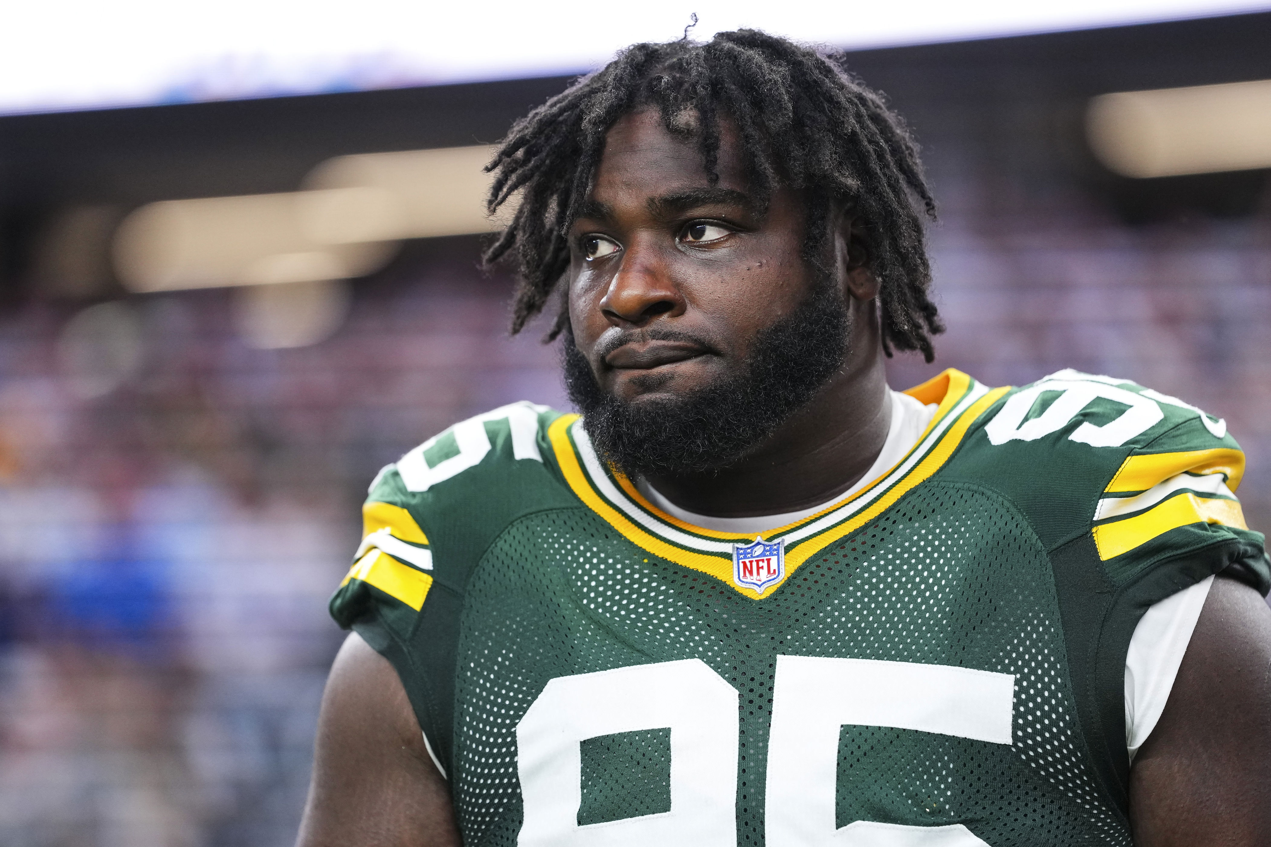 Packers DT Devonte Wyatt carted off vs. Lions with ankle injury
