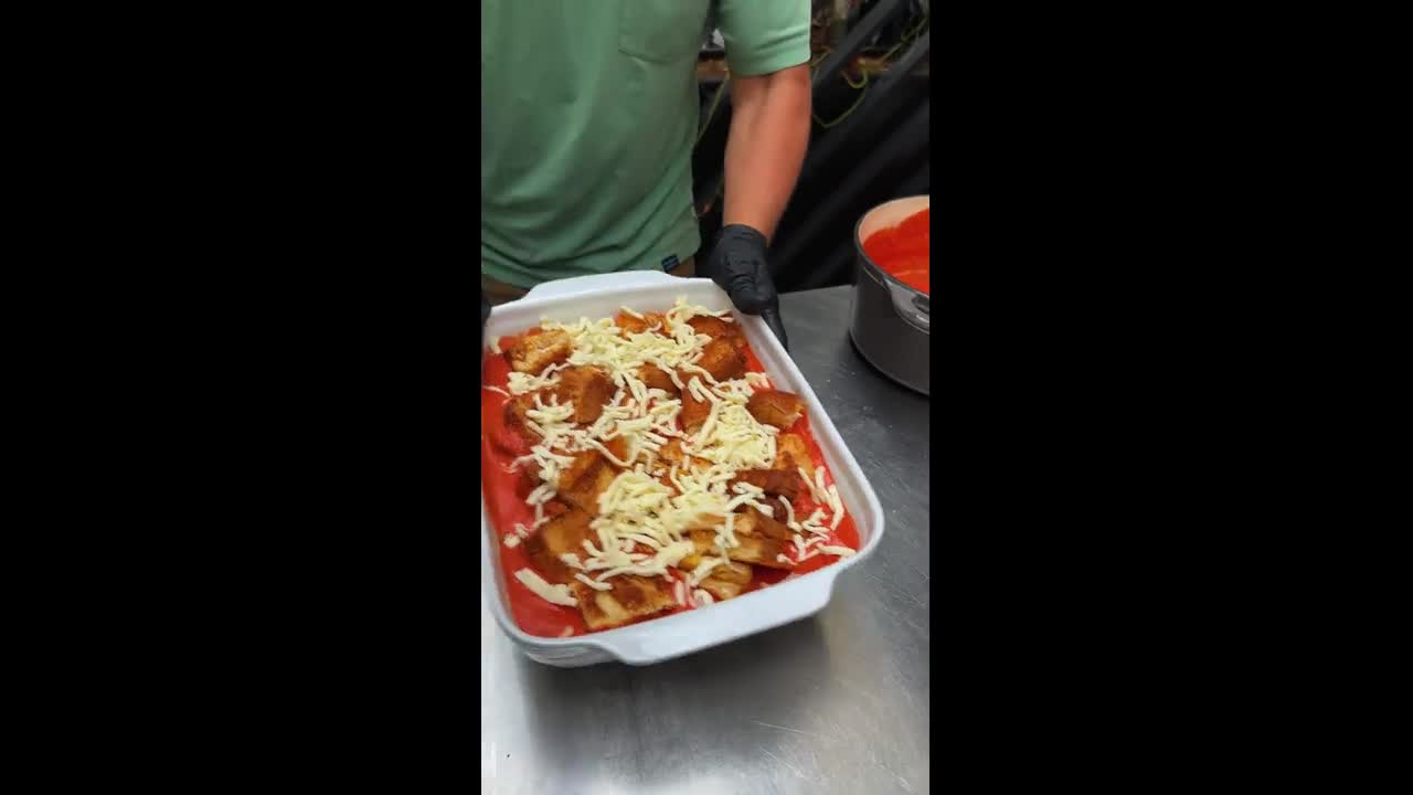 Casseruola di Formaggio Grigliato