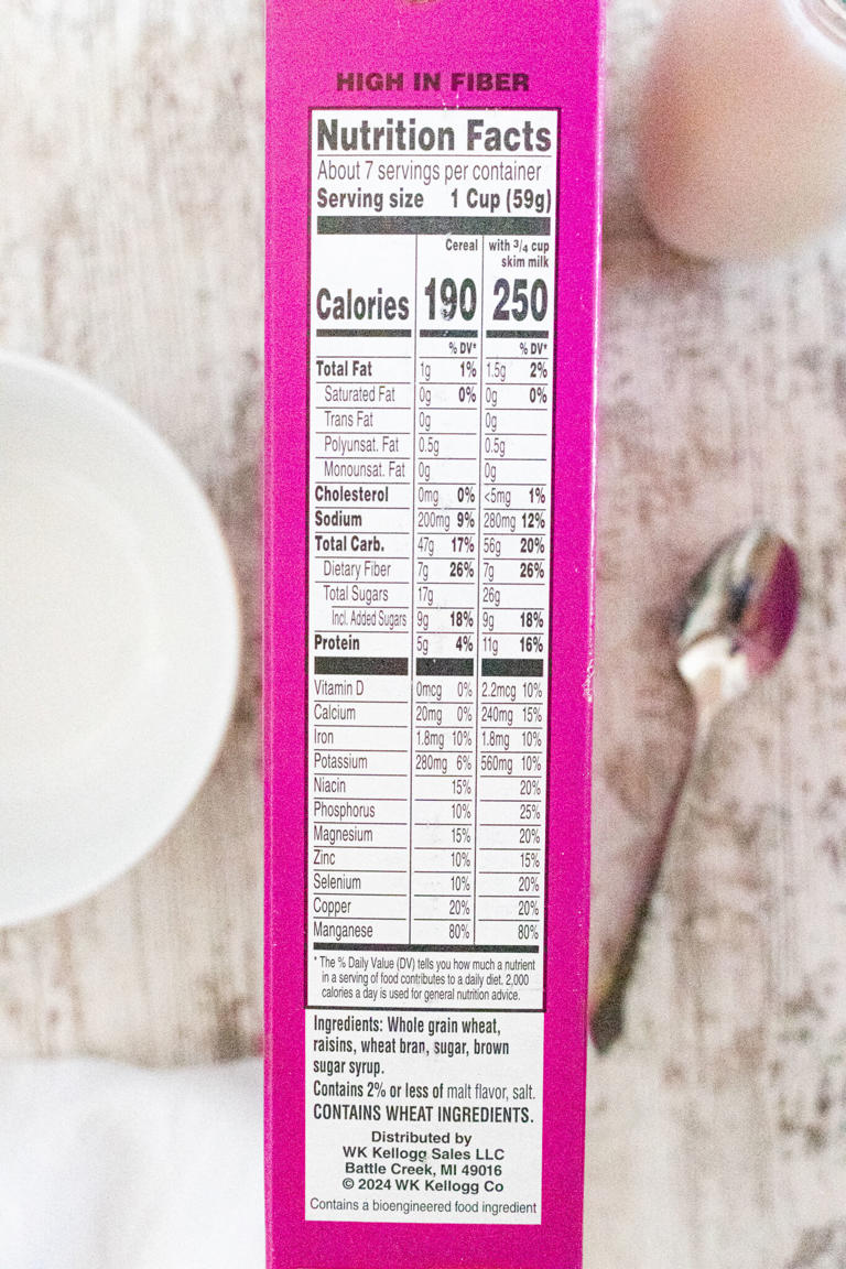 All About Raisin Bran Nutrition From a Dietitian